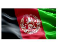 China The AF Afghanistan Flag of Afghan Pride 90x150cm knitted polyester national flag outdoor canvas header with grommets for sale