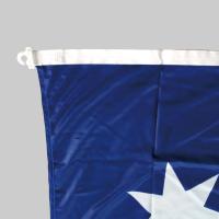 China 3x5' Australia Flag Knitted Polyester Rope and swiss buckle Customized for sale