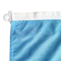 China 3x5' Argentina Flag Knitted Polyester Single reverse Rope and swiss buckle Customized National banner for sale