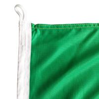 China 3x5' Ireland National Flag Knitted Polyester Rope and loops Customized St Patrick's Day Party Decoration indoor outdoor for sale