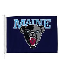 China MAINE Flagolden car flags screen printed high quality for sale