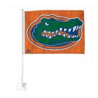 China Orange Flagolden car flags screen printed high quality for sale