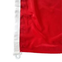 China 3x5' The civil ensign of Malaysia used by civilian vessels Knitted Polyester flags with Rope and loops for sale