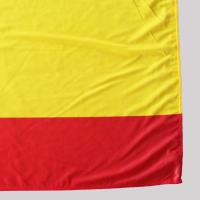 China Spain National Flag 3x5' Knitted Polyester Single Reverse Indoor Outdoor Header for sale