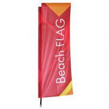 China Outdoor Promotional Banner with Double-Sided Printing - 3x5 ft Custom Feather Teardrop Shape with UV Treatment for sale