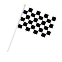 China Custom Polyester Sports Flag with Double-Sided Printing - 3x5 ft Size, 90% Color Penetration, 6-7 Level Color Fastness for sale