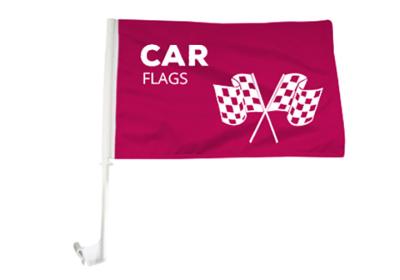 China 3 X 5ft Custom Vivid Color 100% Poly HD Printing Two Brass Grommets Racing Sports Car Flag for sale