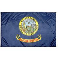 China State of Idaho Flag 3x5 ft Outdoor Dupont Heavy duty Nylon US Flags Brass Grommets for sale
