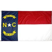 China State of North Carolina Flag 3x5 ft Outdoor Heavy duty Dupont Nylon US Flags Brass Grommets for sale