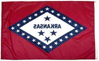China State of Arkansas Flag 3x5 ft Outdoor Heavy duty Dupont Nylon US Flags Strong Canvas Heading and  Brass Grommets for sale