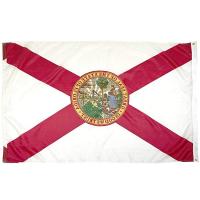 China State of Florida Flag 3x5 ft Outdoor Heavy duty Dupont Nylon US Flags Strong Canvas Heading and  Brass Grommets for sale