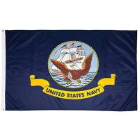 China US Navy Flag 3x5 ft Outdoor Heavy duty Dupont Nylon Strong Canvas Heading and Brass Grommets for sale