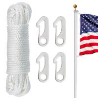 China Custom Plastic Snap Hooks for Flag Accessories - 3-5cm Size Range with 5mm Thickness and B1 Treatment for sale