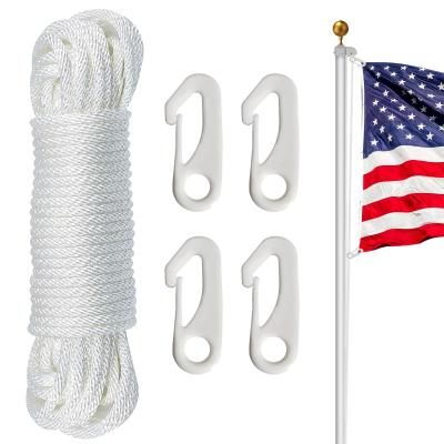 China Custom Plastic Snap Hooks for Flag Accessories - 3-5cm Size Range with 5mm Thickness and B1 Treatment for sale