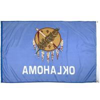 China State of Oklahoma Flag 3x5 ft Outdoor Heavy duty Dupont Nylon US Flags Strong Canvas Heading and  Brass Grommets for sale
