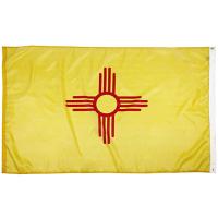 China Nm Flag State Of New Mexico Flag 3x5 Ft Outdoor Strong Canvas Heading And Brass Grommets for sale