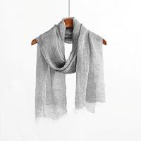 China Wool Silk Blend Plaid Scarf 90x180 cm with Argyle Pattern for Men and Women - Blue Black Custom Colors for sale