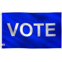 China 3x5ft Custom Political Campaign Flag with Double-Sided Screen Printing and UV Treatment for sale