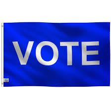 China 3x5ft Custom Political Campaign Flag with Double-Sided Screen Printing and UV Treatment for sale