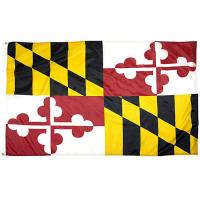 China State Of Maryland Flag Custom Flag 3x5 Ft Outdoor Heavy Duty Dupont Nylon US Flags for sale