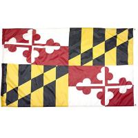 China State Of Maryland Flag Custom Flag 3x5 Ft Outdoor Heavy Duty Dupont Nylon US Flags for sale