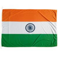China Screen Digital Printed National Flag of India - 100% Polyester Material with Custom Sizes for Outdoor Indoor Use for sale