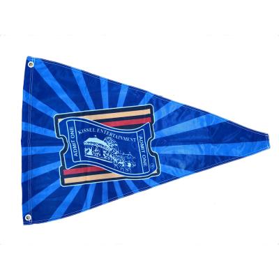 China 12x18 Inch Single Reverse Knitted Polyester Sports Flag with Digital Printing and Brass Grommets for sale