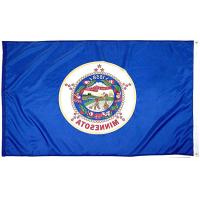 China Pantone-matched Colors Minnesota Flag Digital Precision Printing High-Visibility for sale