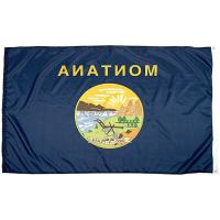 China Wind-Adaptive Tech​ Montana Flag Customized Screen Printed Complete Historical Symbols for sale