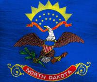 China North Dakota Flag Outdoor Indoor Usage Schools Hospitals Activities Centers for sale
