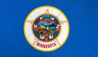 China Minnesota State Flag 4 Rows Stitching Canvas Heading Dupont Nylon 66 for sale