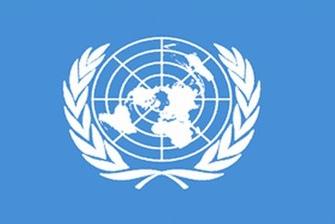 China United Nations Flag 2x3 ft with Brass Grommets - Double-Stitched Polyester for Indoor/Outdoor Use for sale