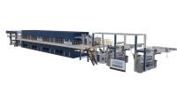 China High Speed Double Layer Fabric Stenter Machine Gas Heated For Knit Fabric for sale