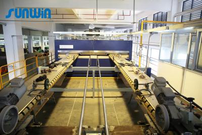 China 2600mm Fleece Textile Finishing Machine Stenter Process In Textile Industry 230C for sale