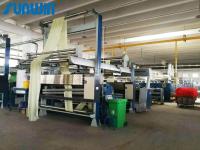 China Hot Air Circulation High Speed Hot Air Stenter Dyeing Finishing Machine For Bed Sheets for sale