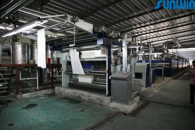 China 50T After Dyeing Fabric Drying Heat Setting Machine For Cotton Fabric for sale