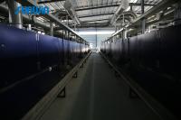 China Single Padder Inverter Speed Controlled Hot Air Stenter Machine For Warp Knit Fabric for sale