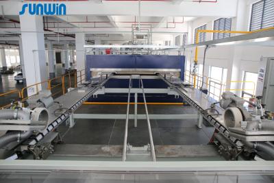 China Automatic Hot Air Textile Stenter Machine For Dyeing Fabrics 2800mm for sale