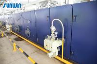 China High Pressure Padder Cloth Finishing Ram Stenter Machine Process For Woven Fabrics for sale