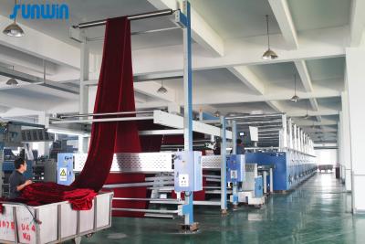 China Complete Towel Stenter Fabric Textile Finishing Equipment 2600mm For Terry Towel for sale