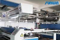 China Thermal Oil Heated Stenter Frame Fabric Heat Setting Machine For Fleece Fabrics for sale
