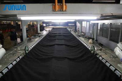 China 8 Chamber 2400mm Textile Dyeing Machine Open Width Knit Fabric Heat Setting Machine for sale