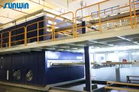 China Jet Dyeing Process High Speed Textile Finishing Stenter Machine For Woven Fabric for sale