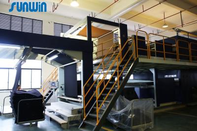 China 50HZ High Pressure Textile Dyeing Machine Knitted Fabric Hot Air Stenter Machine for sale