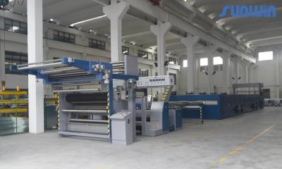 China High Temperature Hot Airmini Stenter Textile Machine Stenter Frame Machine 100m/Min for sale