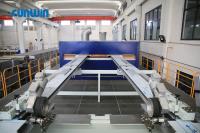 China 8 Chamber Oil Heated Cloth Finishing Tenter Ram Machine For Knitting Fabrics for sale