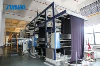 China 10 Chambers Textile Finishing Machine Stenter Machine Textile For Upholstery Fabric for sale
