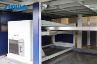 China 10 Chambers Textile Finishing Machine Stenter Machine Textile For Upholstery Fabric for sale