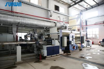 China 8 Chamber 2000mm Textile Stenter Tenter Frame Machine For Coated Fabric for sale