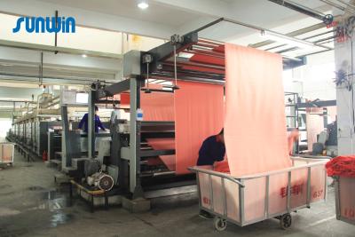 China 2800mm Fabric Compactor Shrinage Stenter Finishing Machine For Knitted Fabric for sale